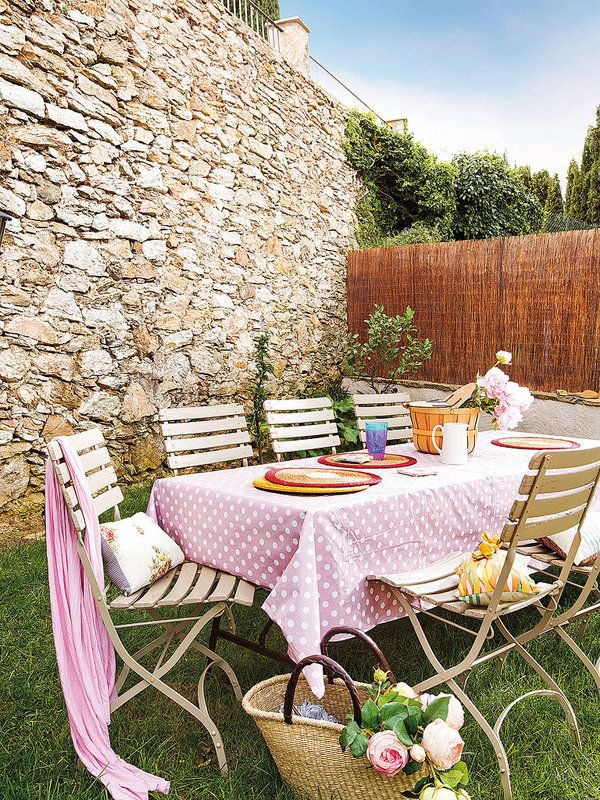 Una casa rústico chic